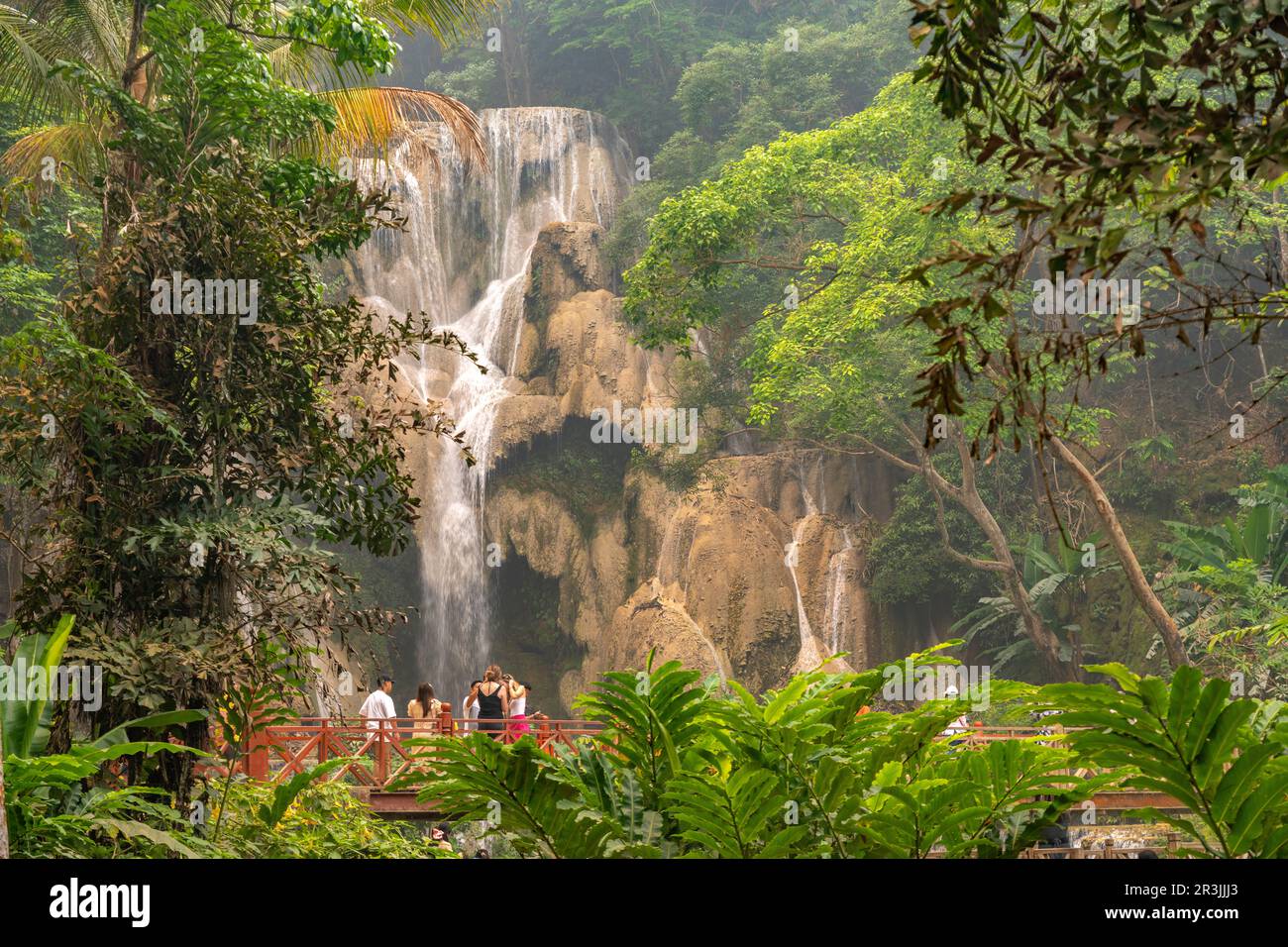 Luang prabang laos waterfall hi-res stock photography and images - Alamy