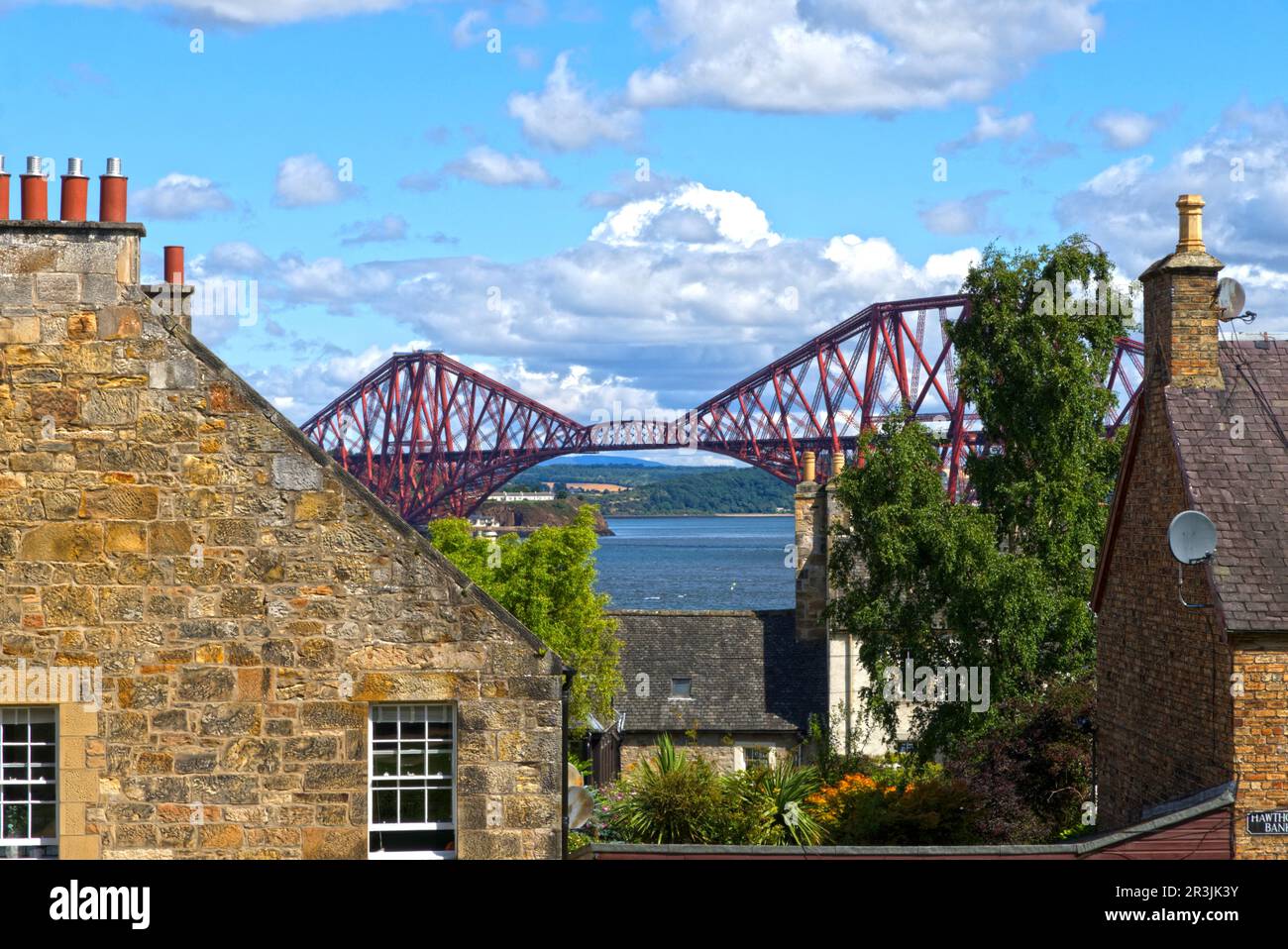 Edinburgh, South Queensferry, Forth Bridge, Scotland, Great Britain ...