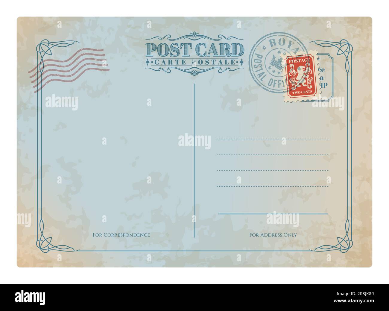 Valentine card historic Stock Vector Images - Alamy