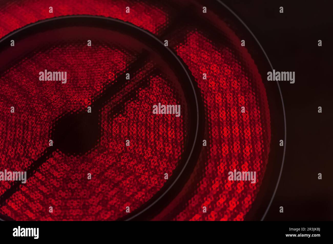 Stove top ceramic hob kitchen Stock Photo - Alamy