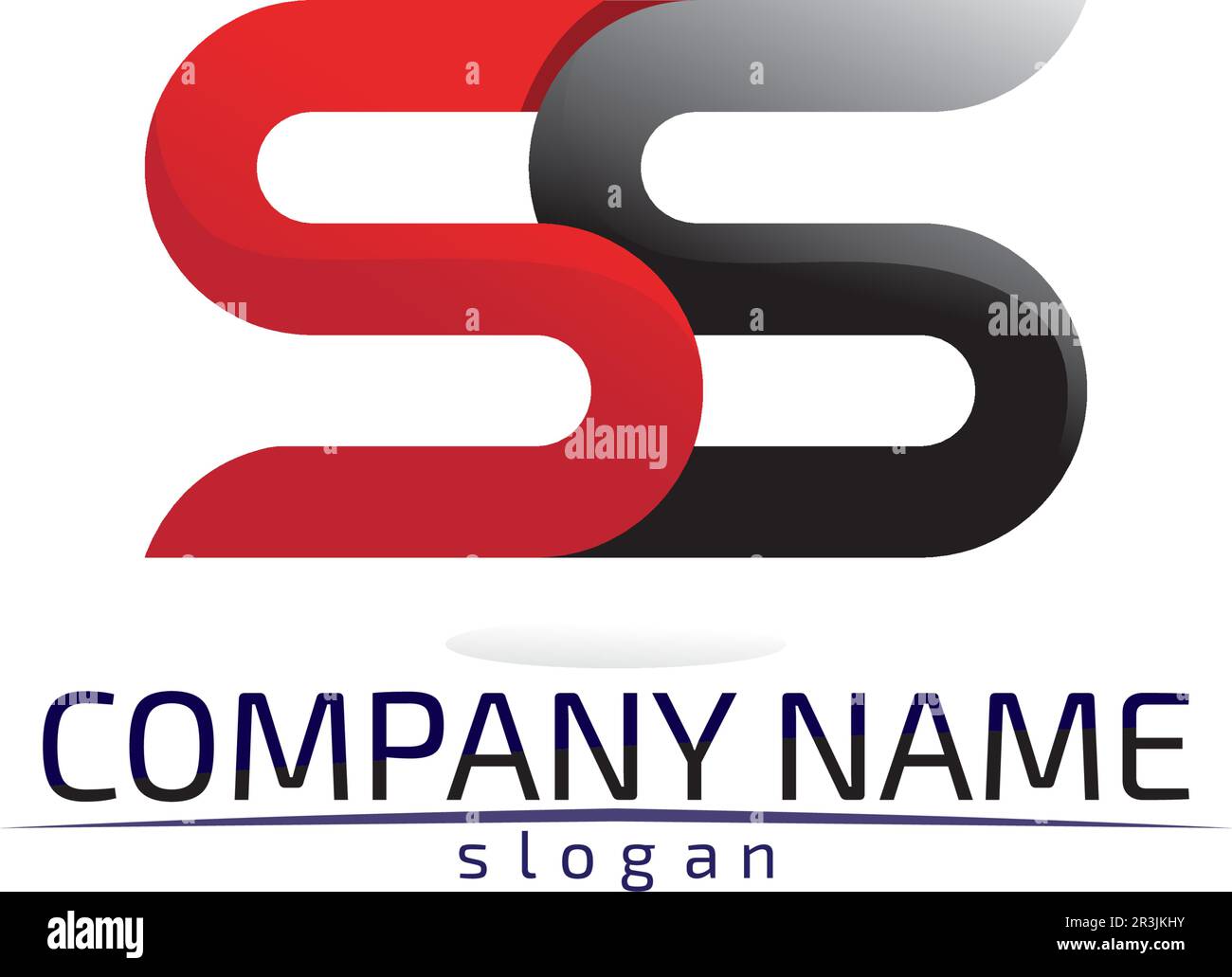 Business corporate letter S logo design vector Stock Vector Image & Art ...