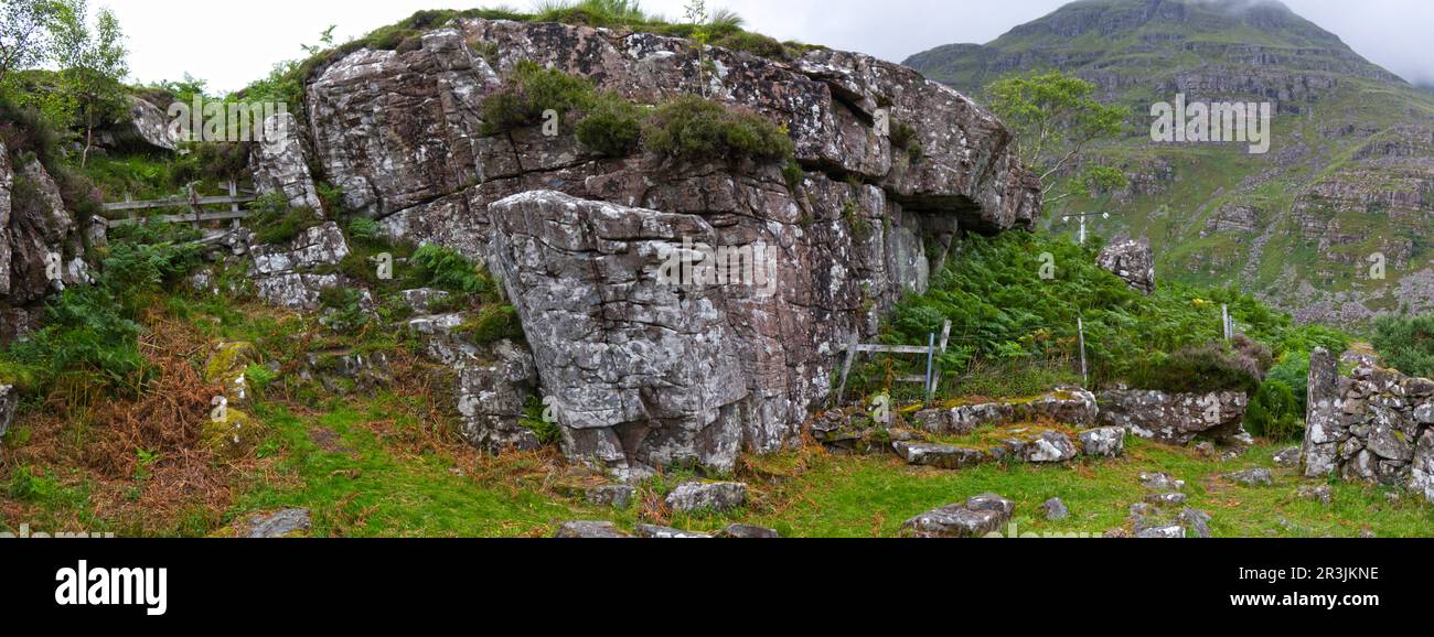 Loch Torridon, Open-Air-Church, Fasaig am Ploc, Highland, Scotland ...