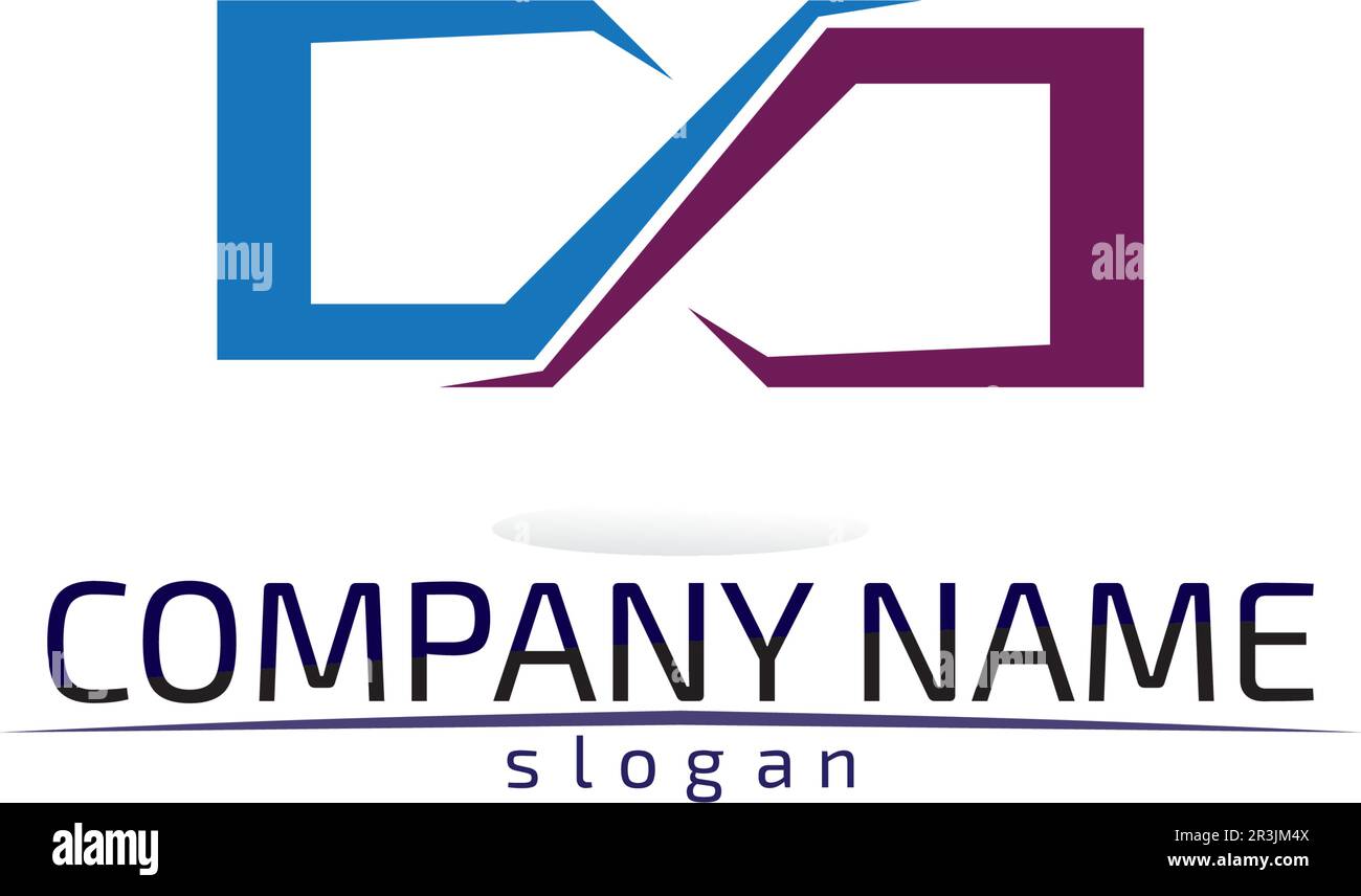 infinity logo and symbol template icons app design Stock Vector Image ...