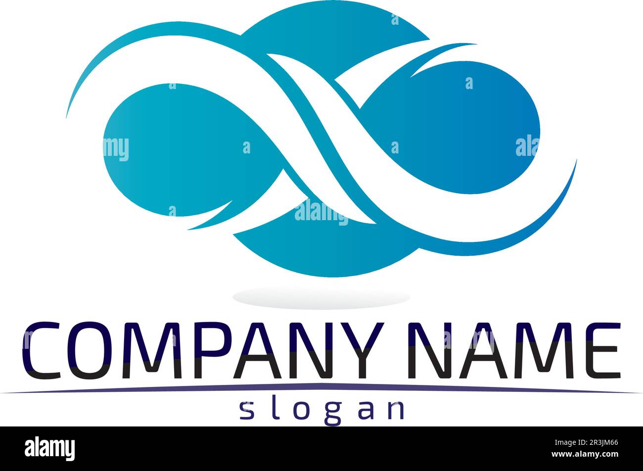 infinity logo and symbol template icons app design Stock Vector Image ...