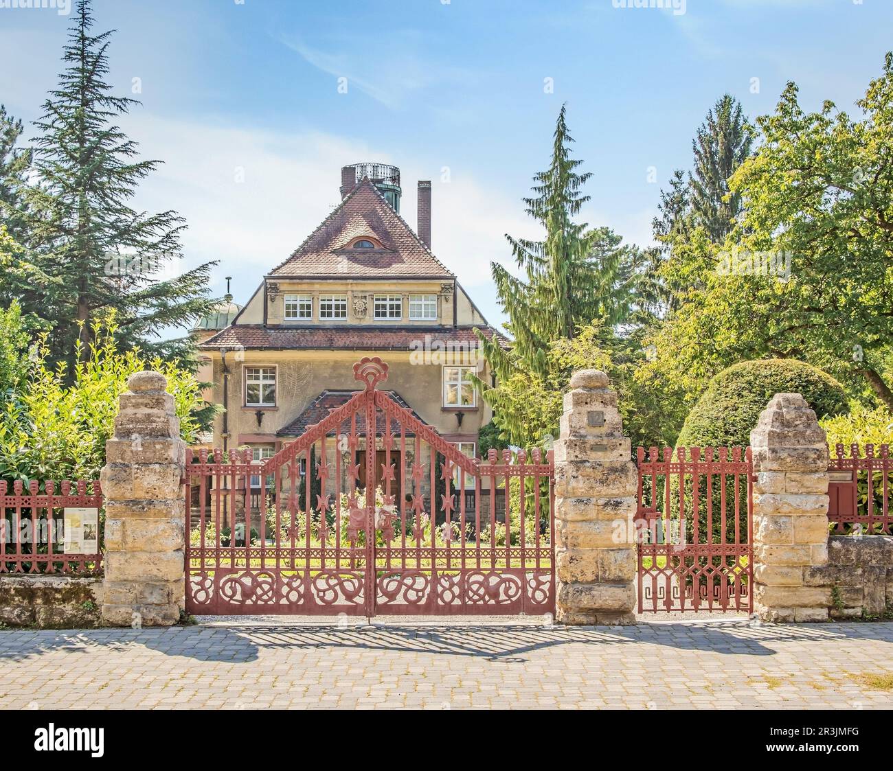 Villa Wolf - Radolfzell on Lake Constance Stock Photo - Alamy