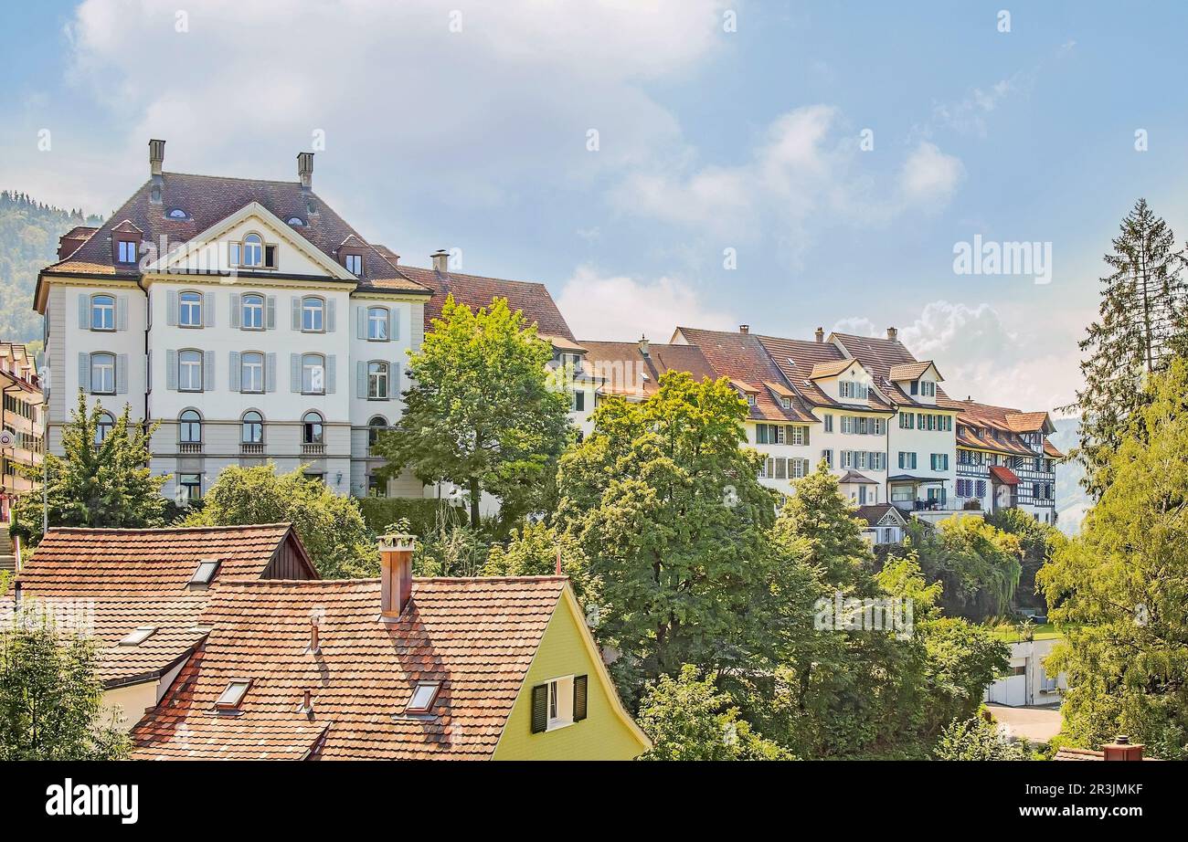 Lichtensteig Canton St. Gallen, Switzerland Stock Photo - Alamy
