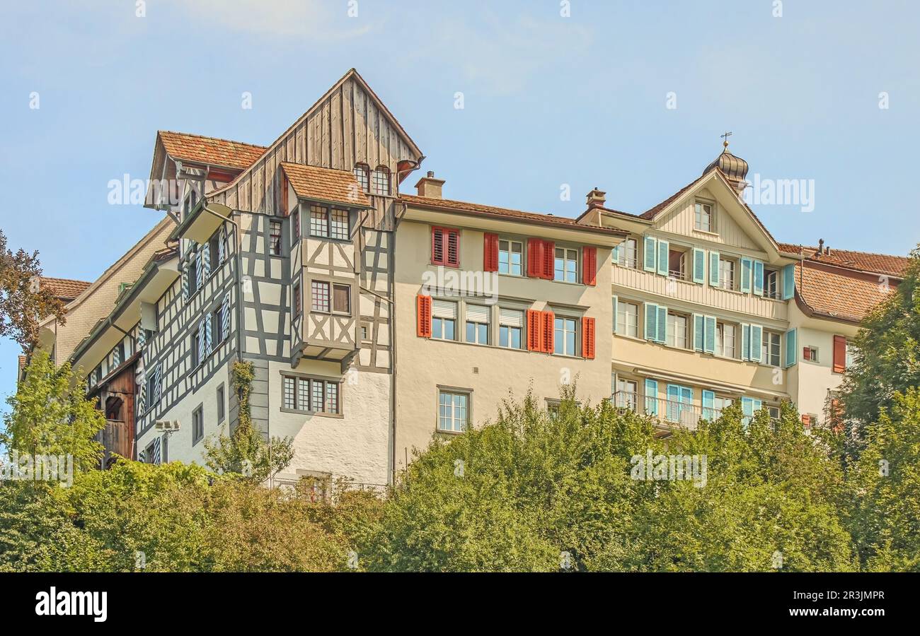 Lichtensteig Canton St. Gallen, Switzerland Stock Photo - Alamy
