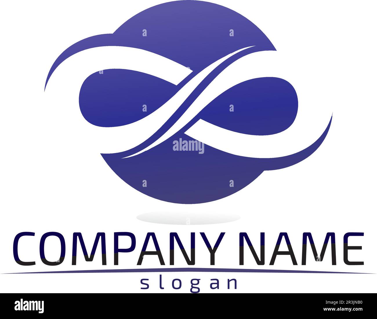 infinity logo and symbol template icons app design Stock Vector Image ...