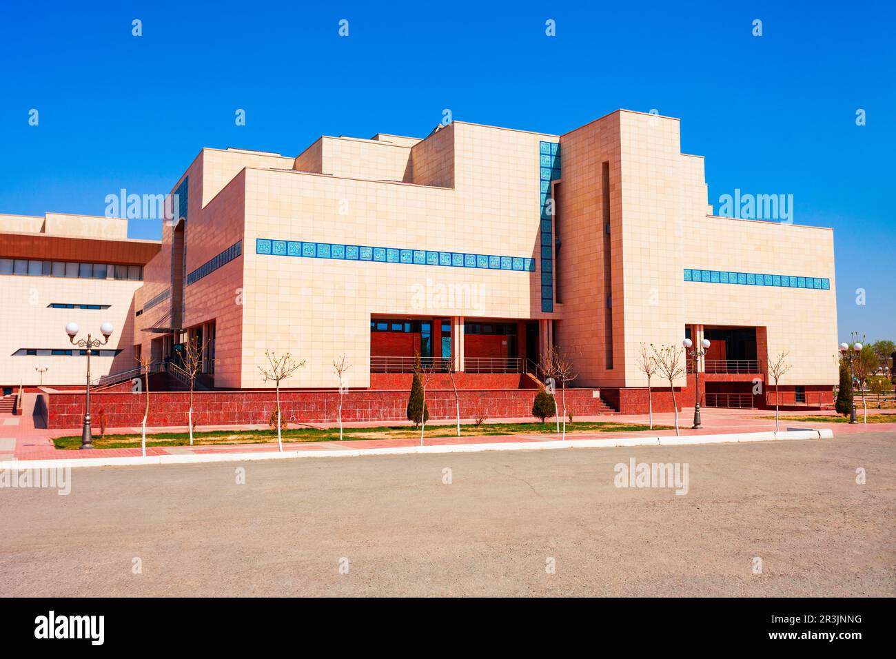 Nukus Art Museum or Savitsky Museum in the centre of Nukus city ...