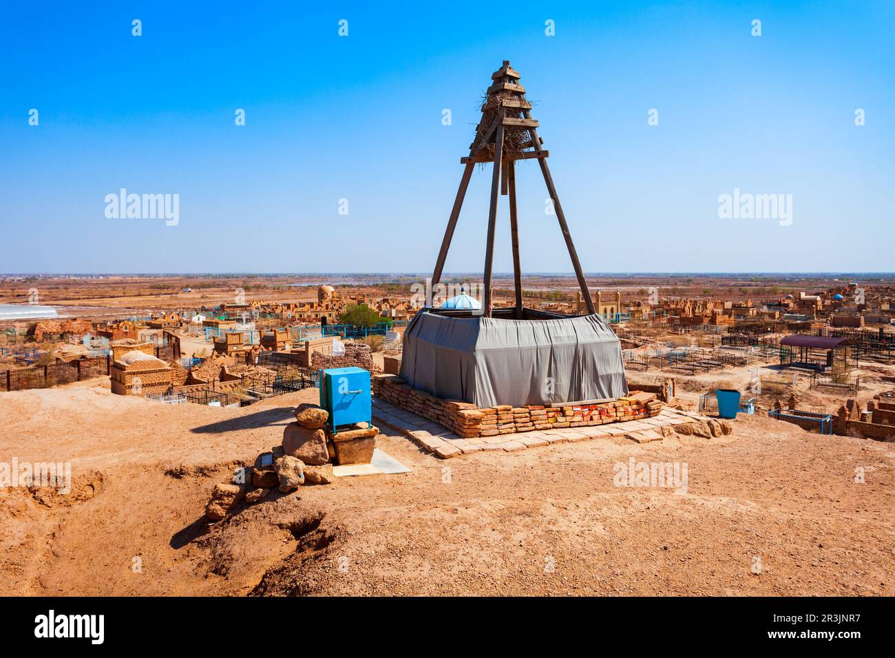 Mizdahkan Necropolis is an ancient structures complex near Khojeyli and ...