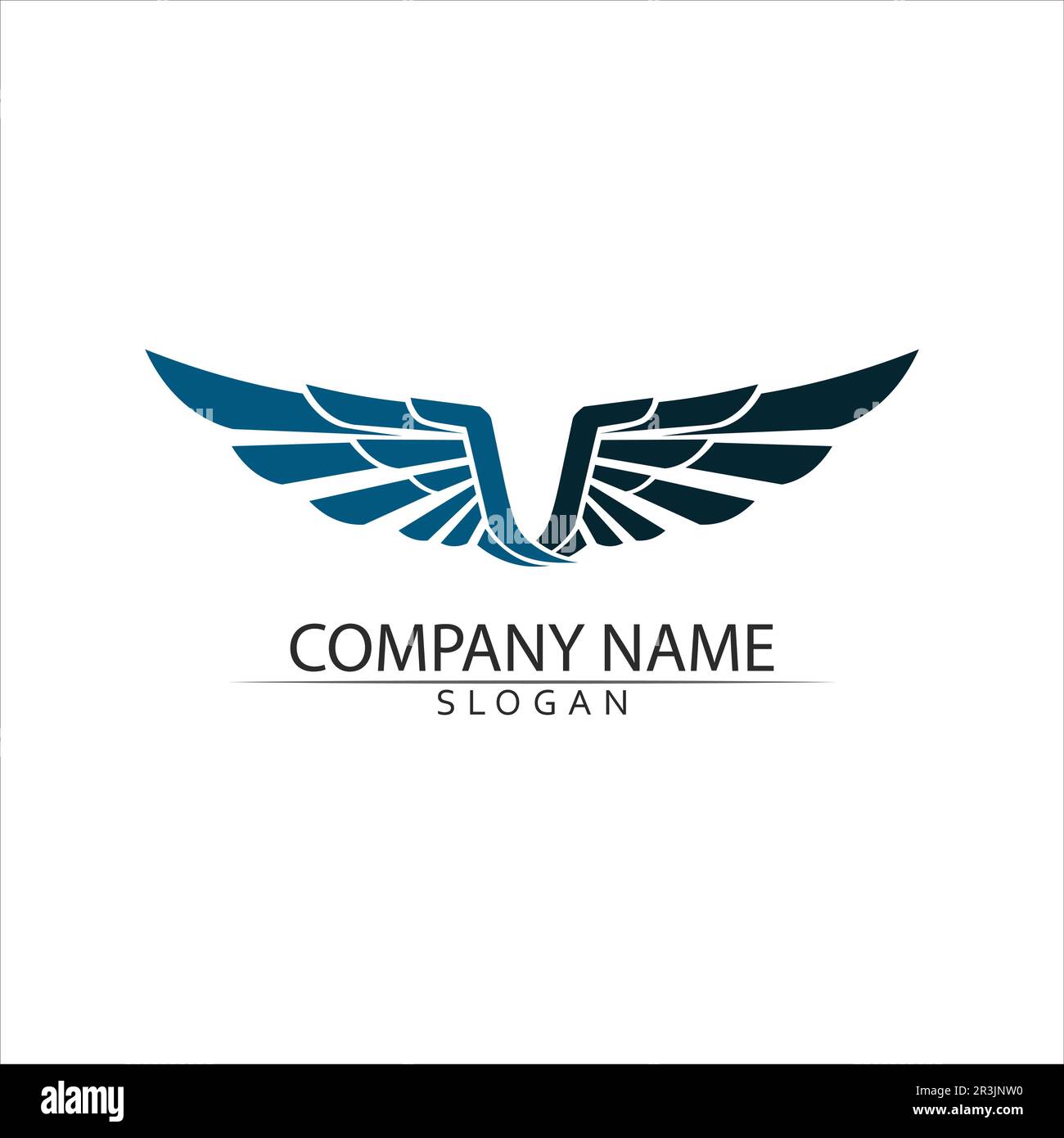Falcon Logo Template vector illustration design Stock Vector Image ...