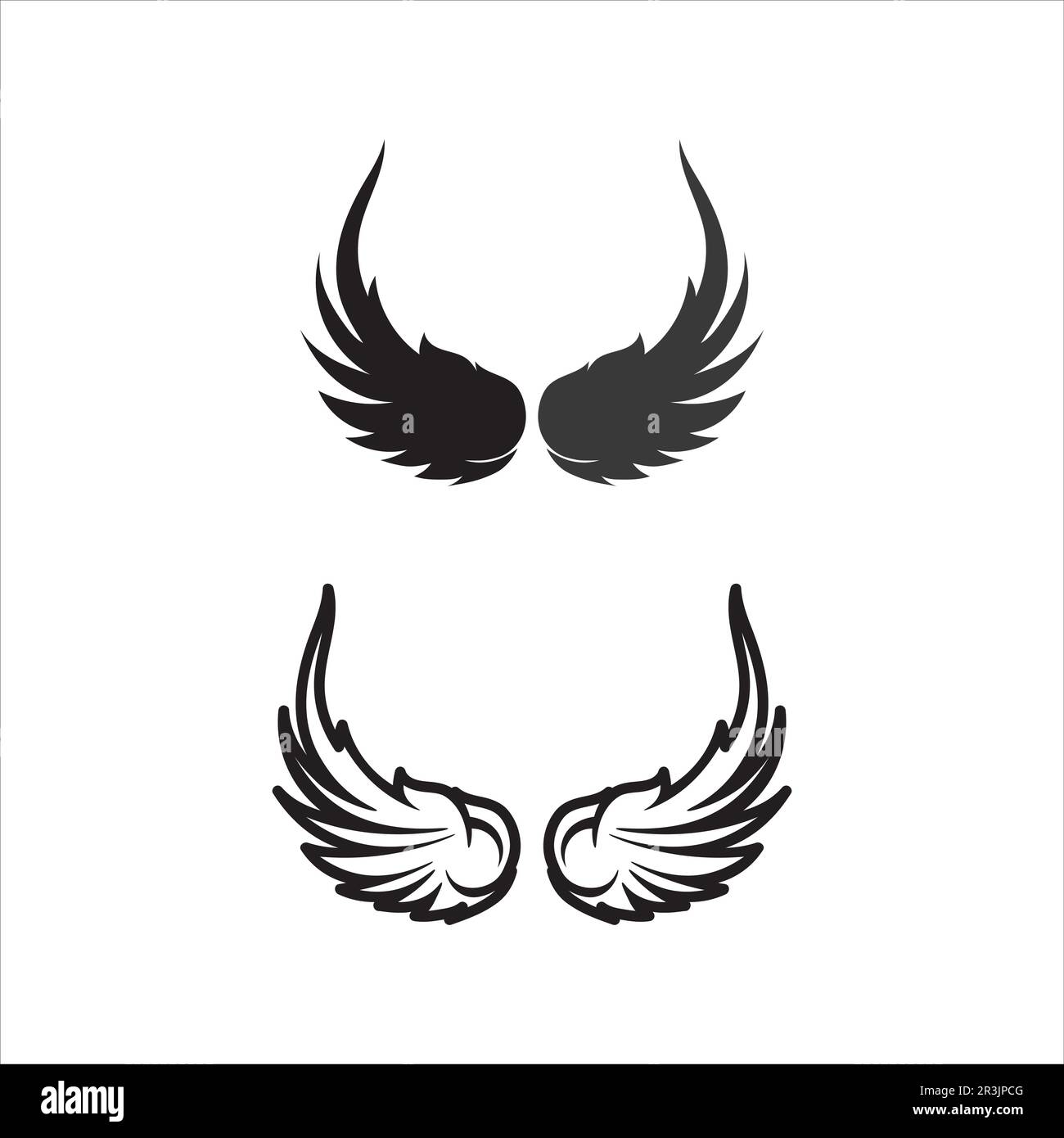 Falcon Logo Template vector illustration design Stock Vector Image ...