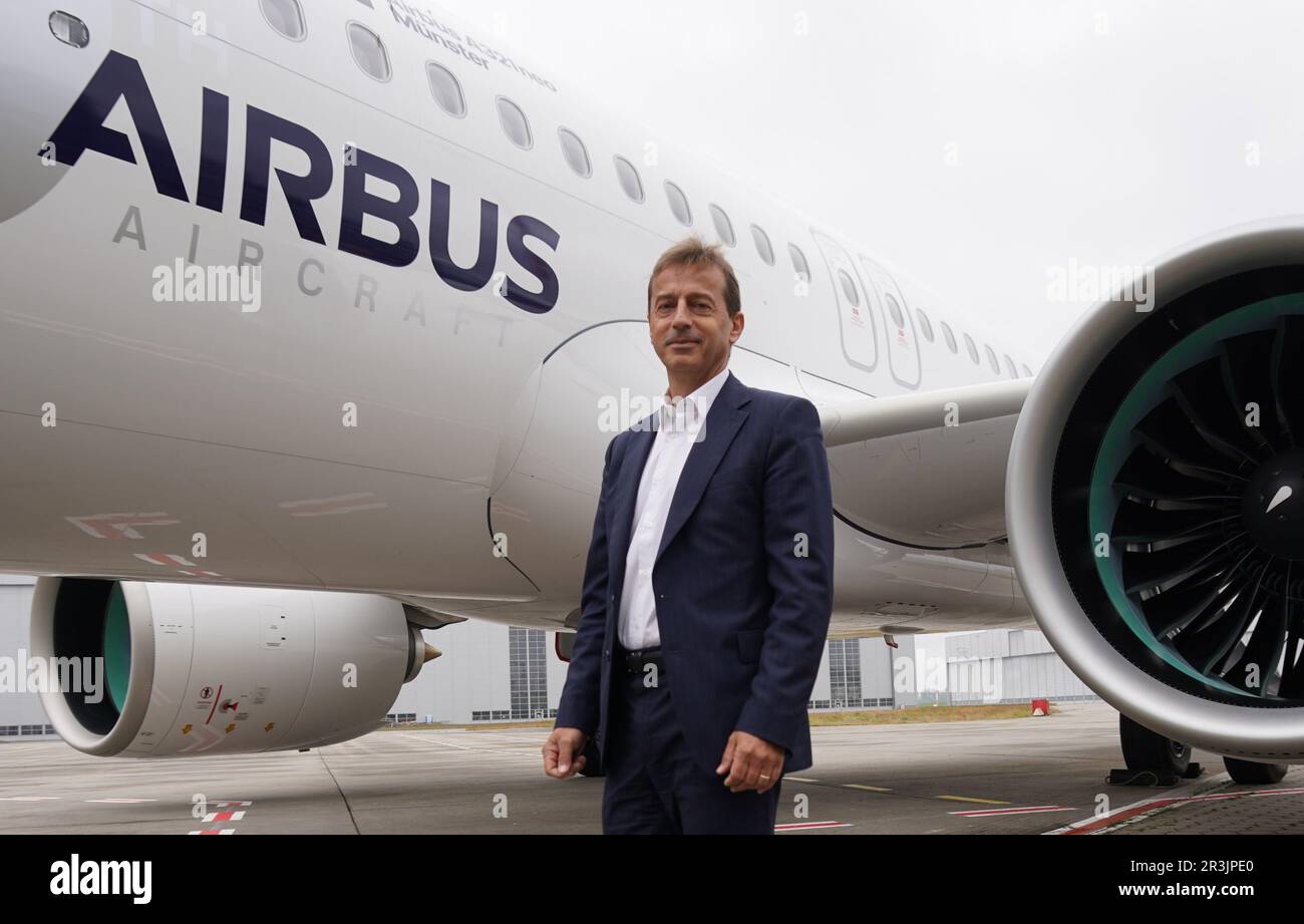 Hamburg, Germany. 24th May, 2023. Guillaume Faury, Chairman of the ...