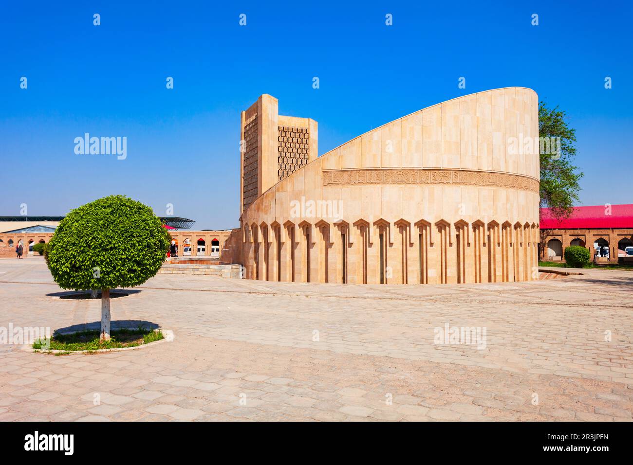Memorial Complex of Imam Al Bukhari is located near the Chashma Ayub ...
