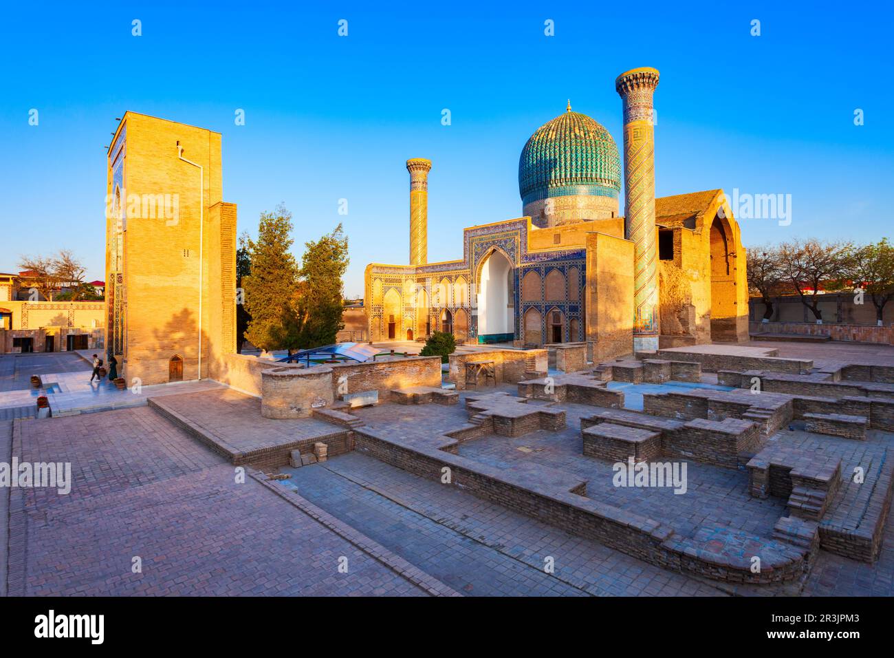 Guri Amir or Gur Emir is a mausoleum of the Mongol conqueror Amir Temur ...