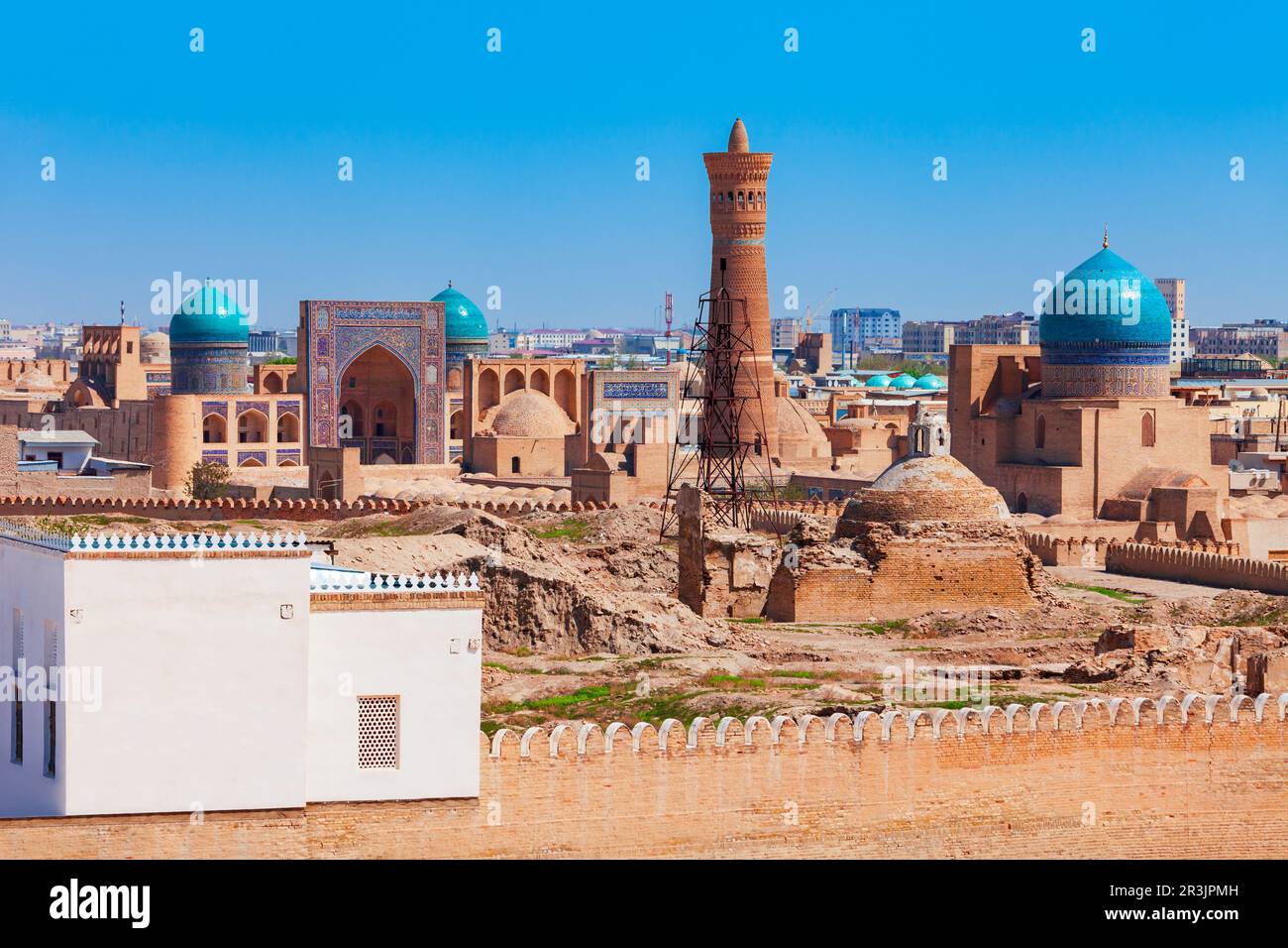 Kalyan Minaret and Kalyan mosque is a parts of the Poi Kalon islamic ...