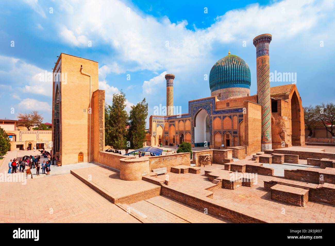 Guri Amir or Gur Emir is a mausoleum of the Mongol conqueror Amir Temur ...