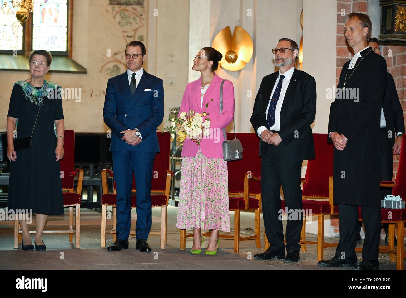 Crown Princess Victoria and Prince Daniel with Johan Sterte, County ...