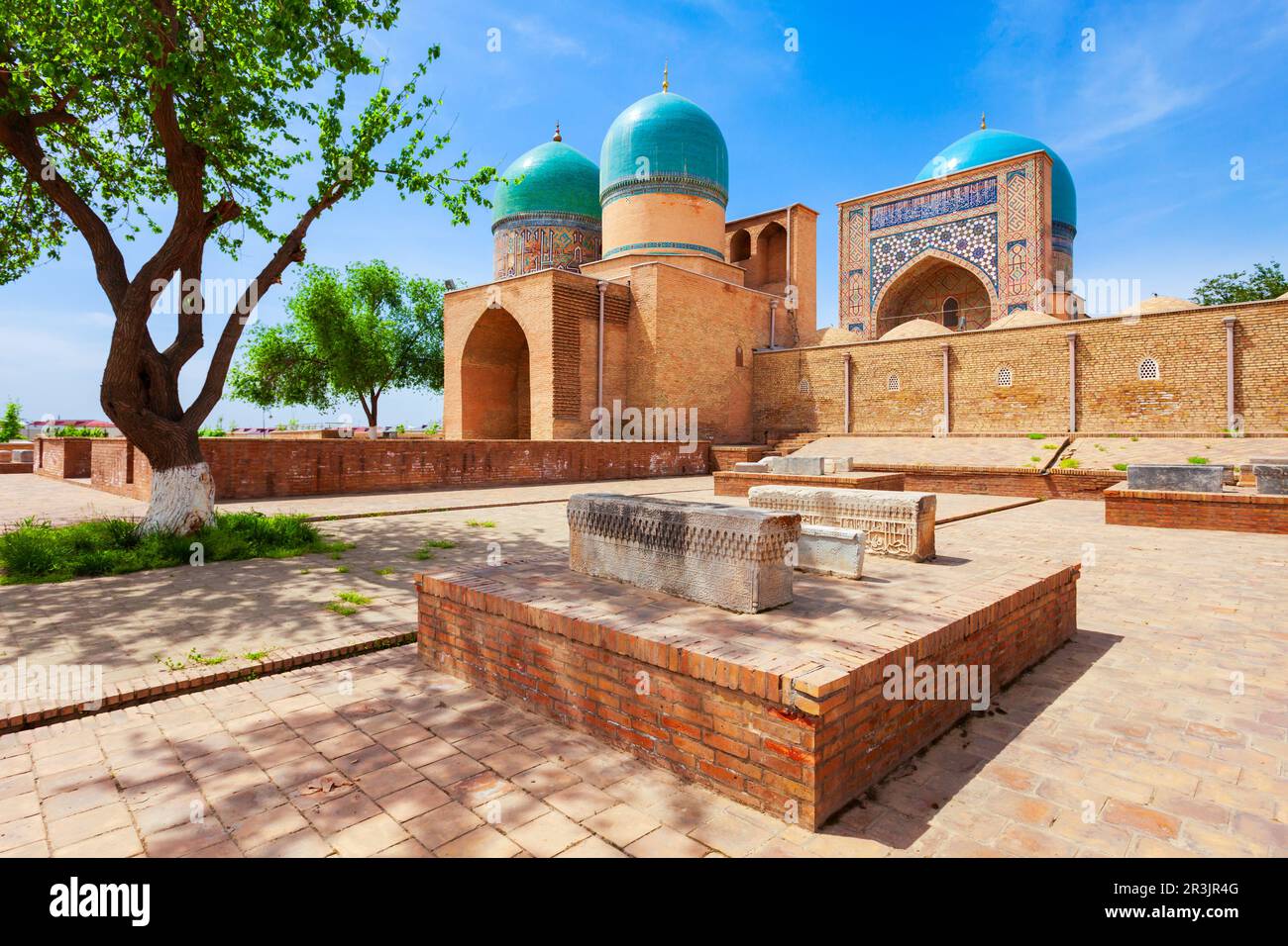 Dorut Tilovat Complex - Kok Gumbaz Mosque, Sheikh Shamsiddin Kulol and ...