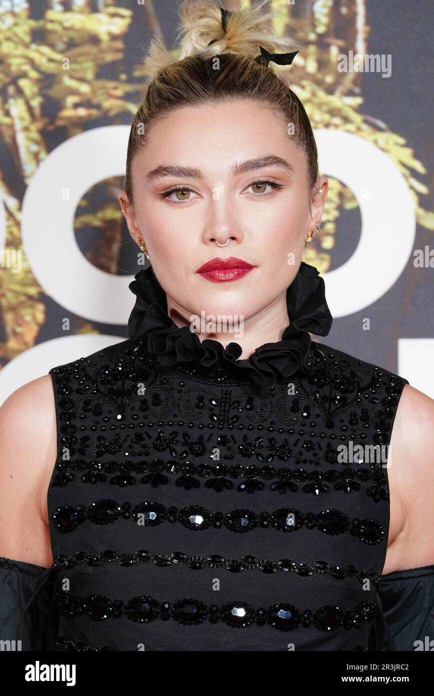 File photo dated 8/3/2023 of Florence Pugh who has reflected on ...