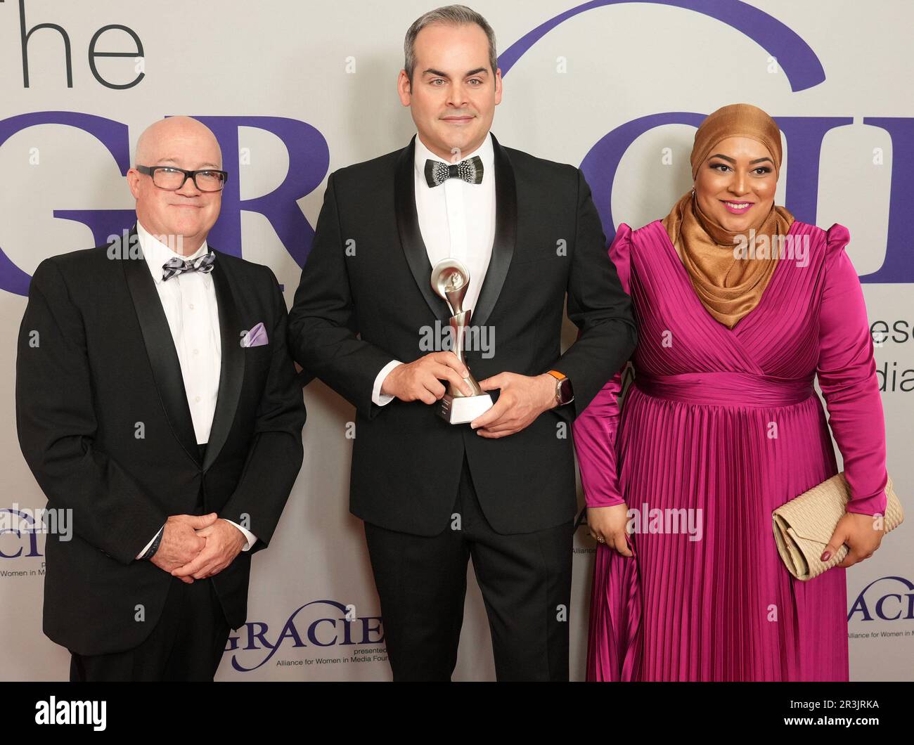 Los Angeles, USA. 23rd May, 2023. (L-R) T. Sean Herbert, David Begnaud ...