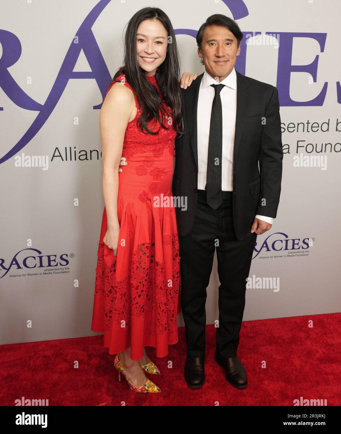 Los Angeles, USA. 23rd May, 2023. (L-R) Chai Vasarhelyi and Jimmy Chin ...