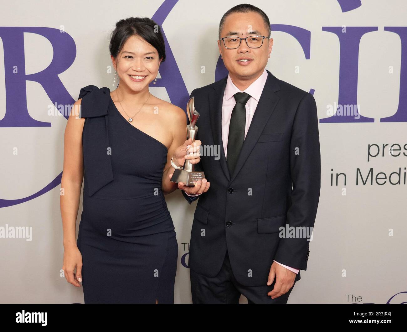 Los Angeles, USA. 23rd May, 2023. (L-R) Jane Tang and Yun Wang at The Alliance For Women In ...