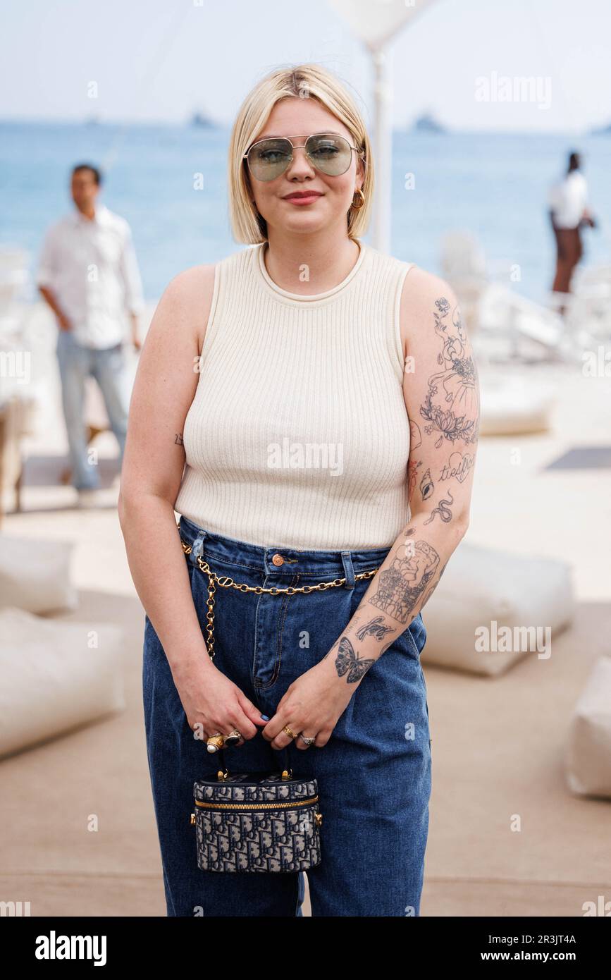 Cannes, France. 23rd May, 2023. Louane attending the ceremony for ...