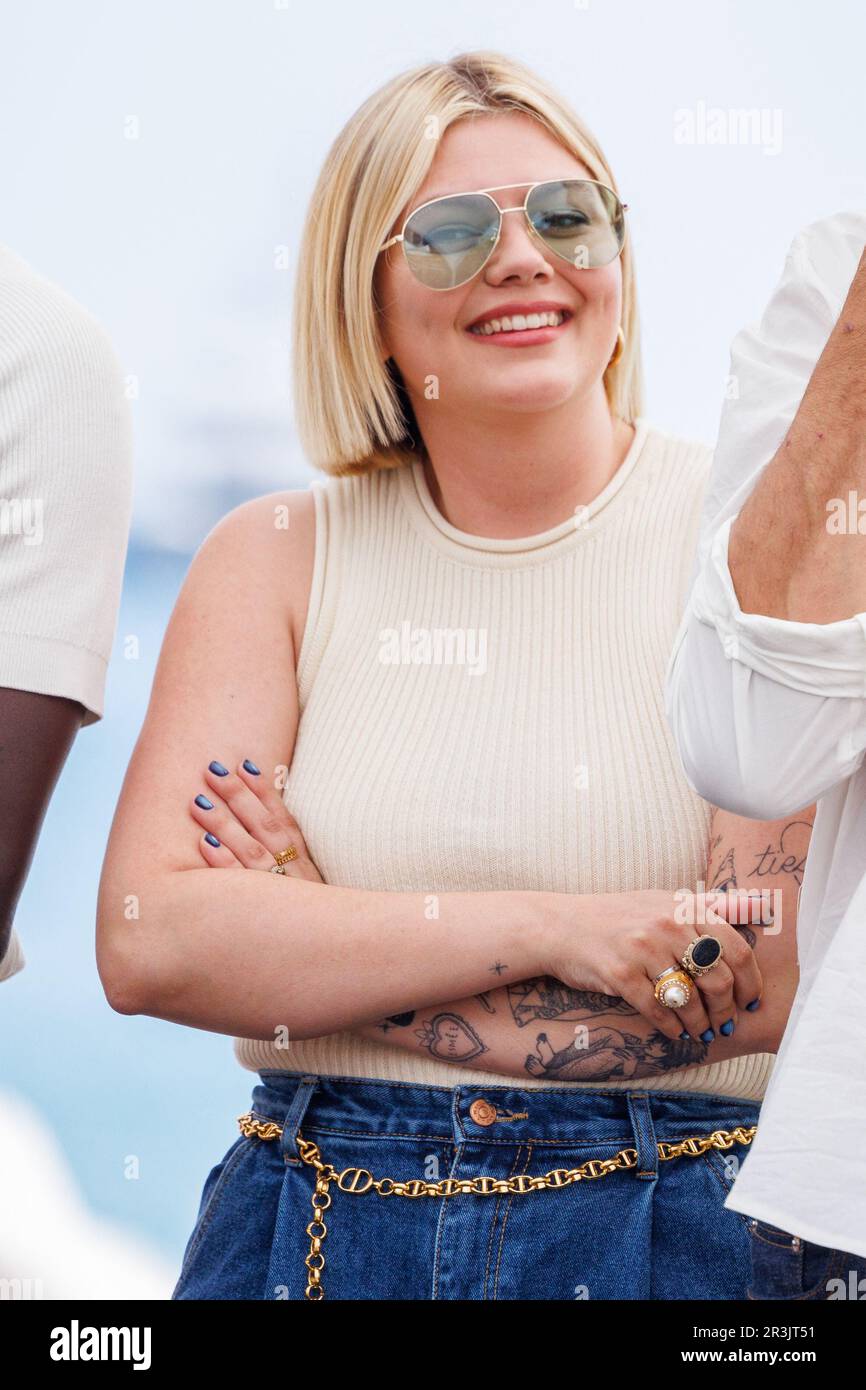 Cannes, France. 23rd May, 2023. Louane attending the ceremony for ...