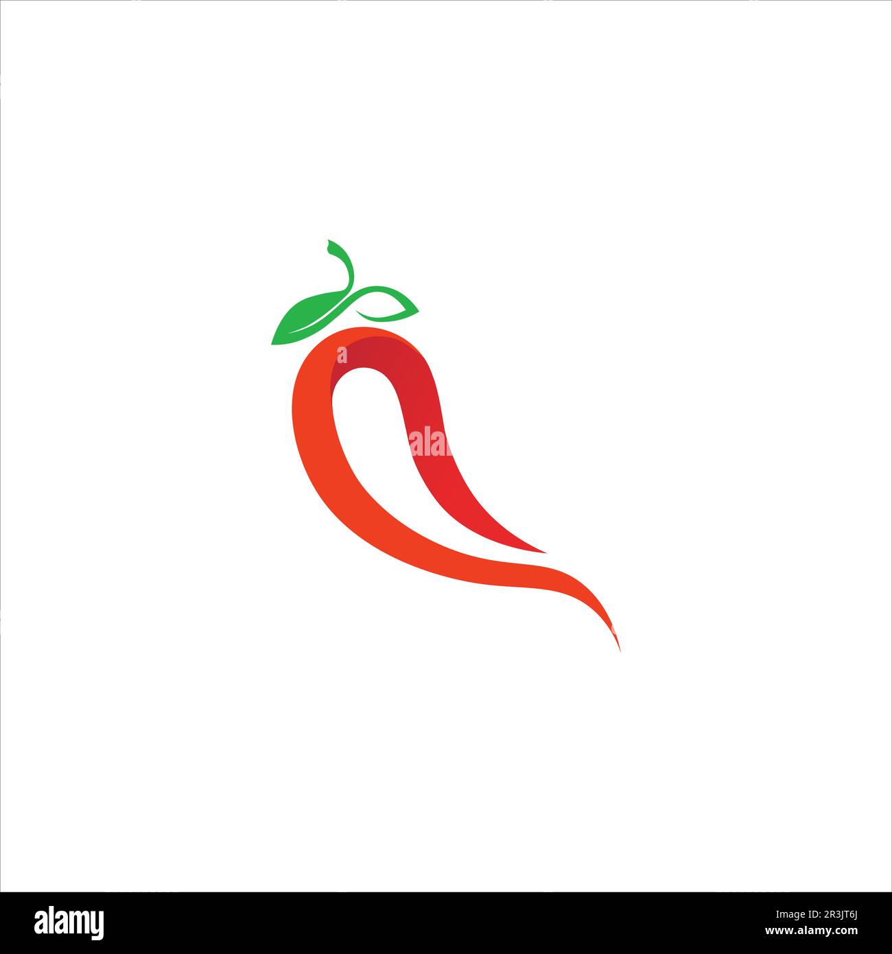 Red hot natural chili icon Template vector Illustration Stock Vector ...