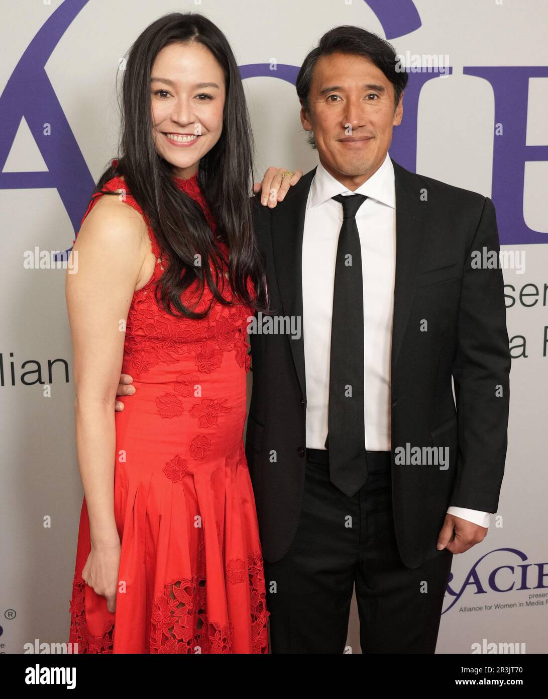 Los Angeles, USA. 23rd May, 2023. (L-R) Chai Vasarhelyi and Jimmy Chin ...