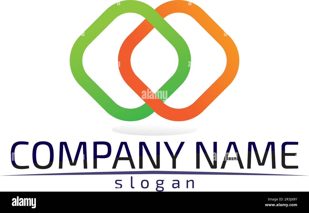 infinity logo and symbol template icons app design Stock Vector Image ...