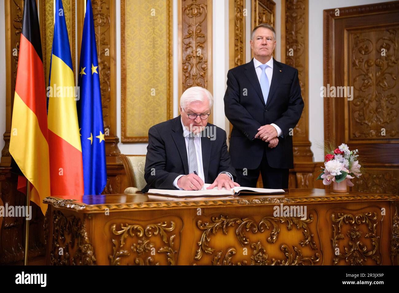 Bucharest, Romania. 24 May 2023. German President Frank-Walter ...