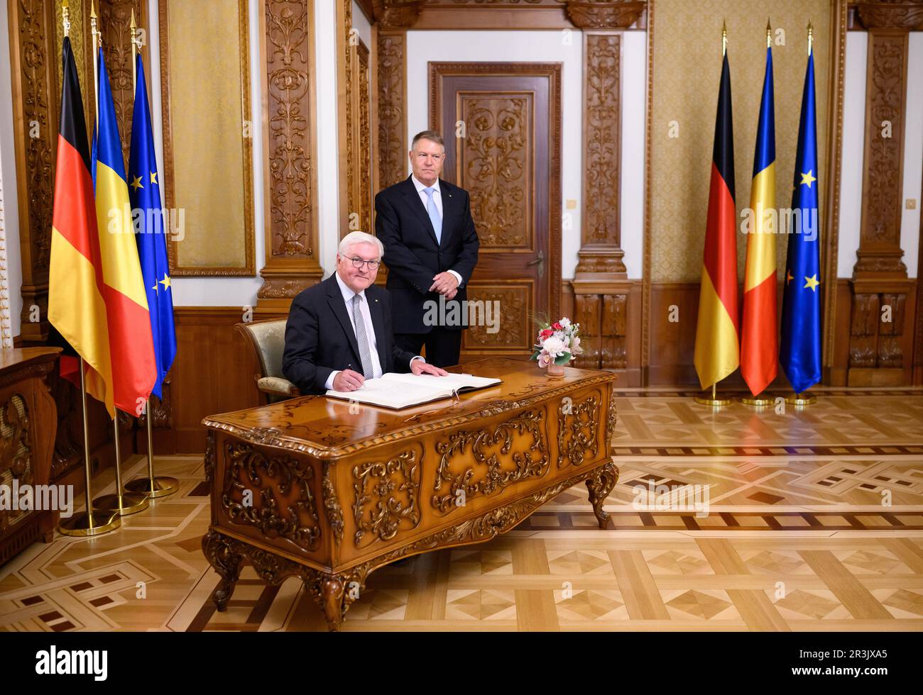 Bucharest, Romania. 24 May 2023. German President Frank-Walter ...