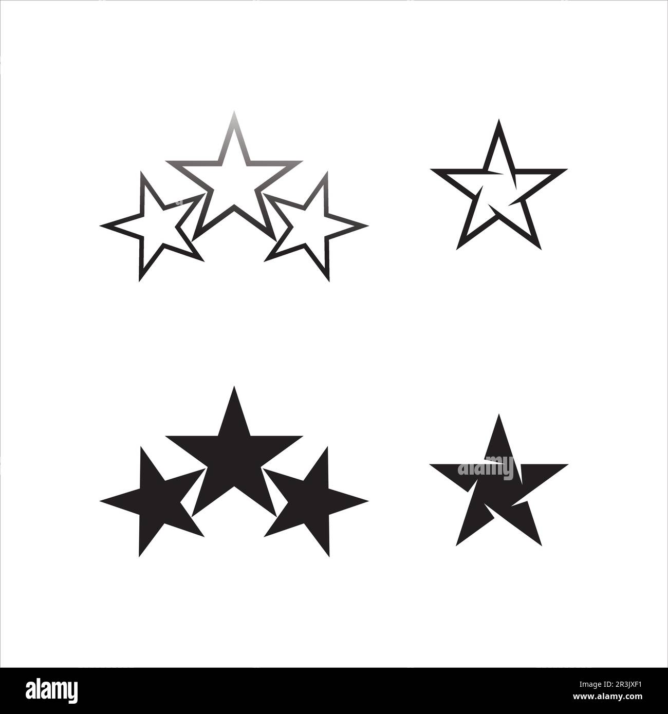 Star pictogram hi-res stock photography and images - Alamy