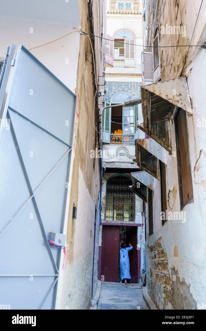 Mellah, Jewish quarter, Fes el-Jdid, Fez, morocco, africa Stock Photo ...