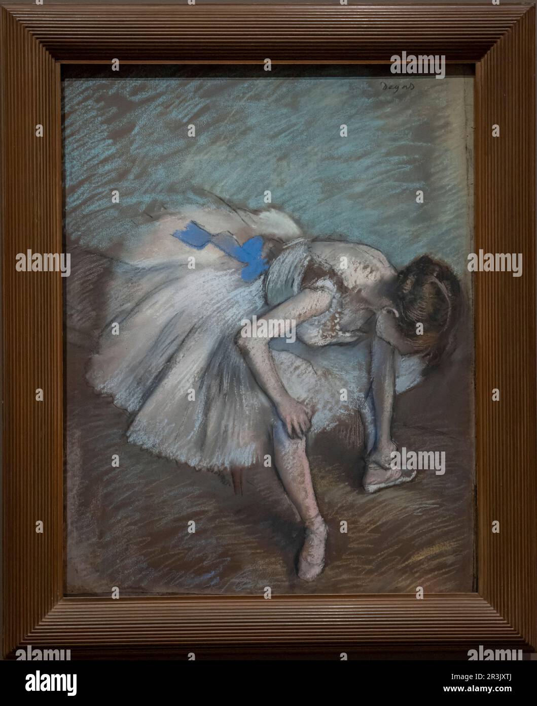 Paris, France - 05 13 2023: Orsay Museum. Seated Dancer: Leaning ...