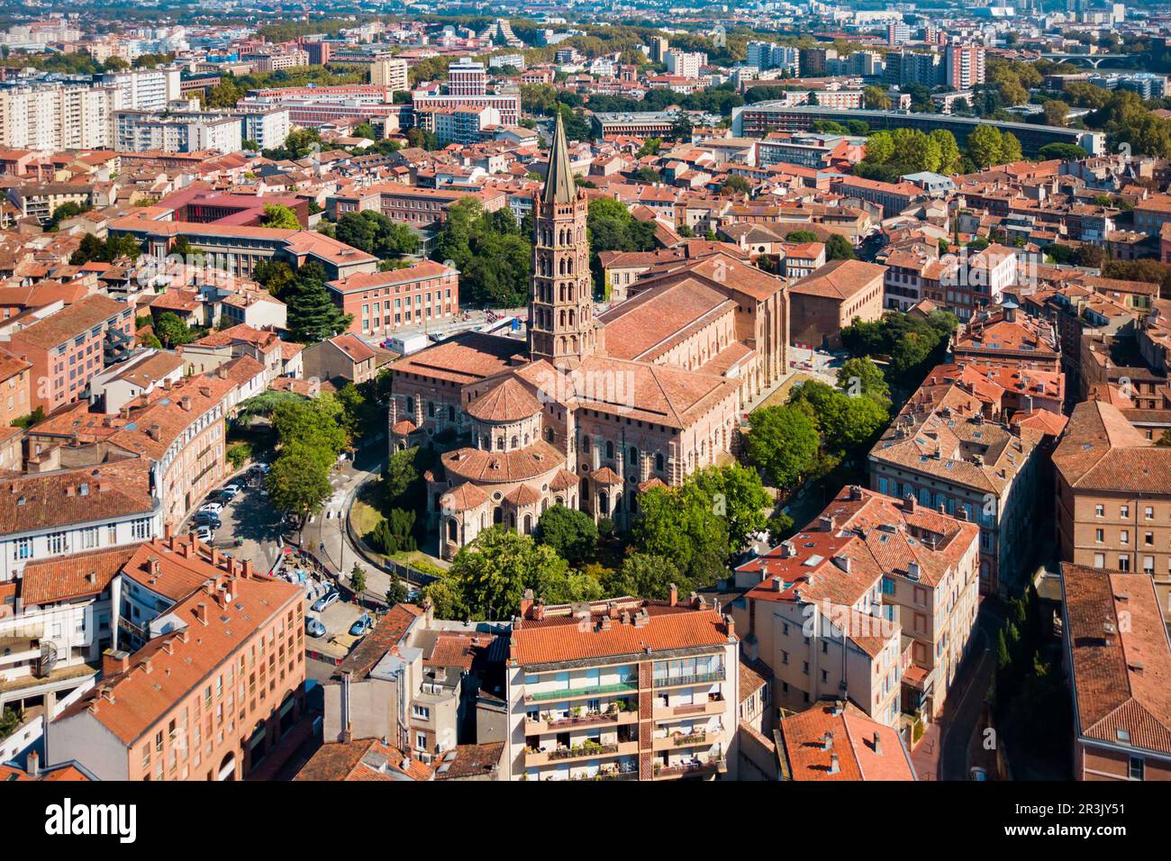 Saint Sernin Aerial View