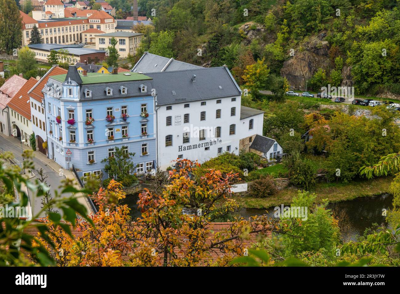 Bautzen(Budysin),The hammer mill on the Spree Stock Photo - Alamy
