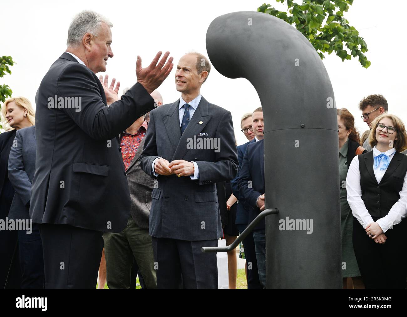 Vestec, Czech Republic. 24th May, 2023. The brother of British King ...