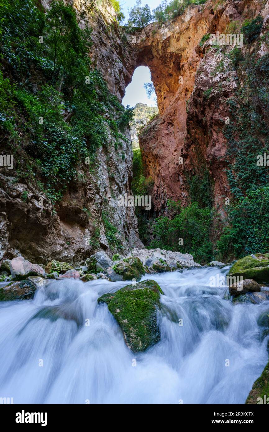God's Bridge, Akchour, Talassemtane Nature Park, Rif region, morocco ...