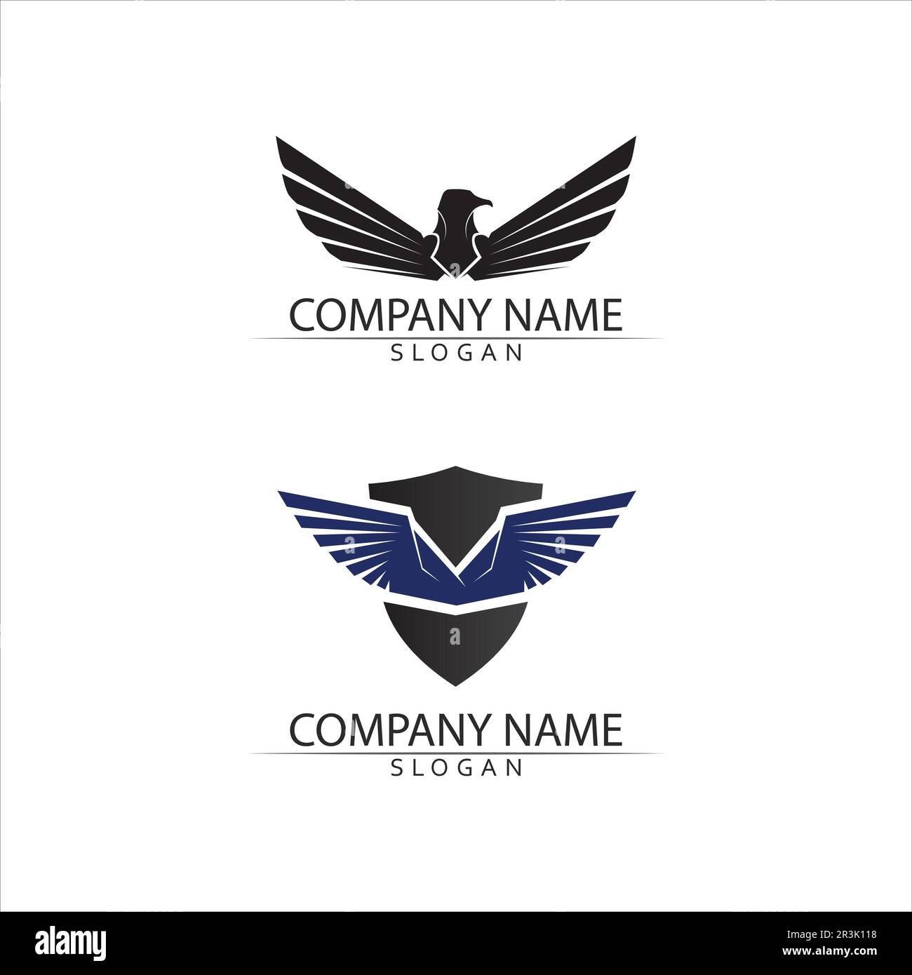 Medical logo designer Stock Vector Images - Alamy