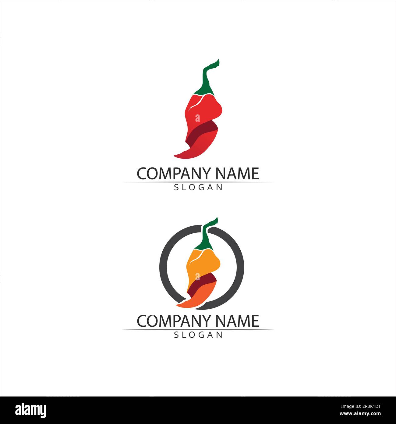 Red hot natural chili icon Template vector Illustration Stock Vector ...