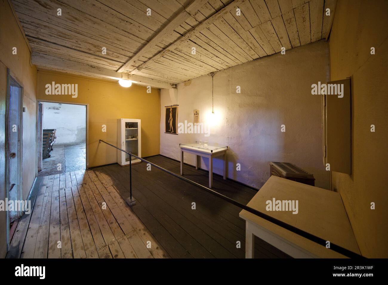 Inside the crematorium of the camp, former Buchenwald concentration ...