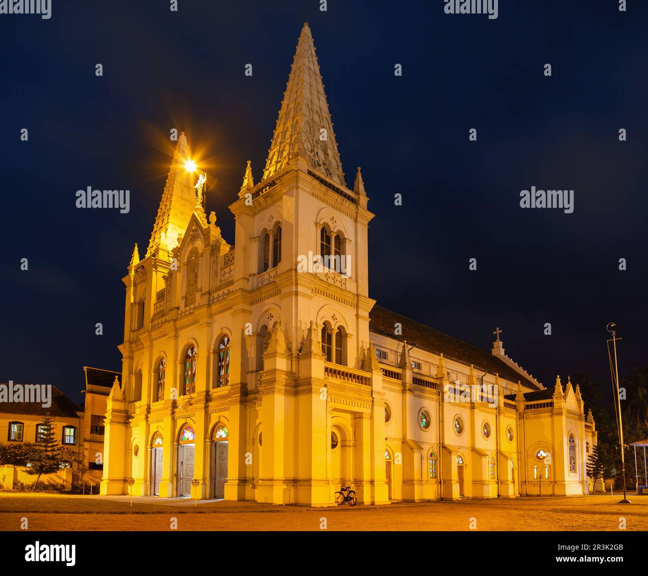 Santa Cruz Basilica or Roman Catholic Diocese of Cochin church located ...