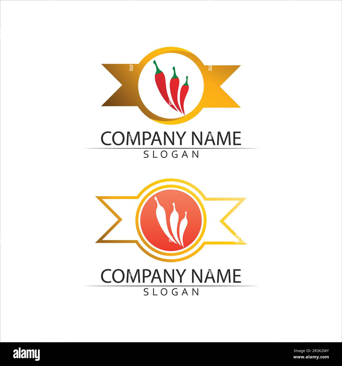 Red hot natural chili icon Template vector Illustration Stock Vector ...