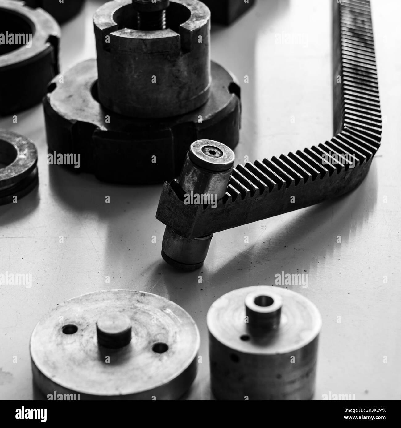 Tools in a former thermometer factory Stock Photo - Alamy
