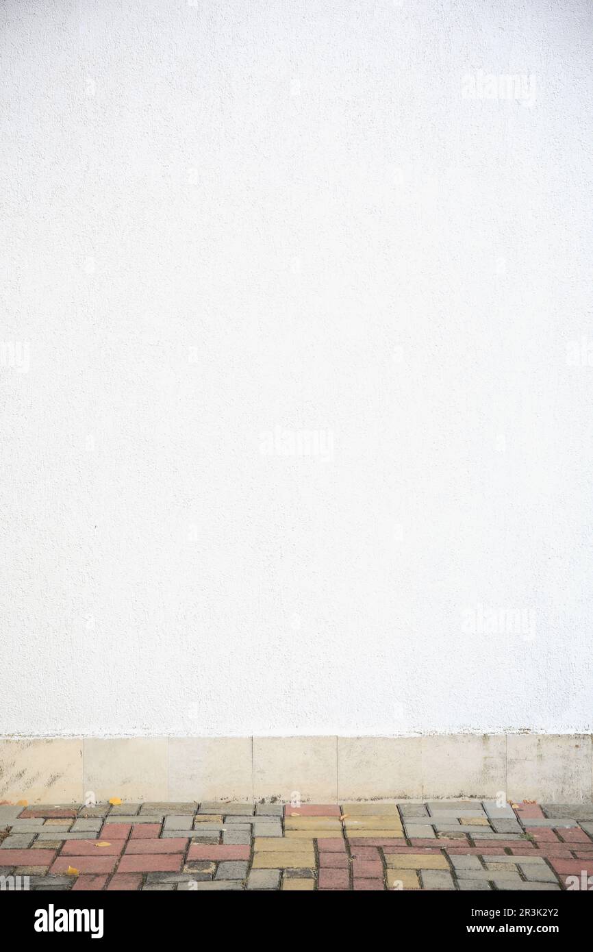 White stone wall of building outdoors. Exterior design Stock Photo - Alamy