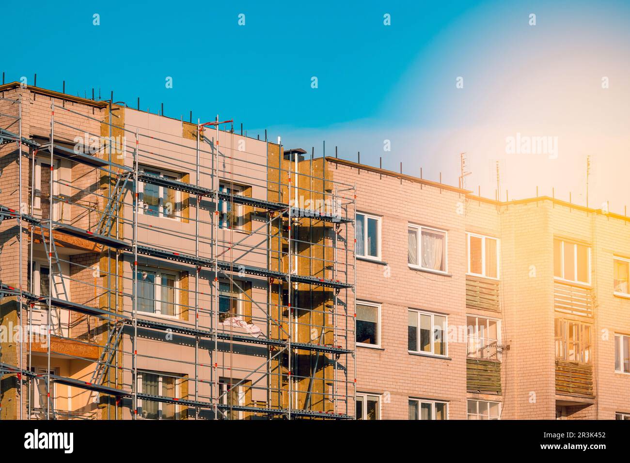 Mineral wool wall building hi-res stock photography and images - Alamy