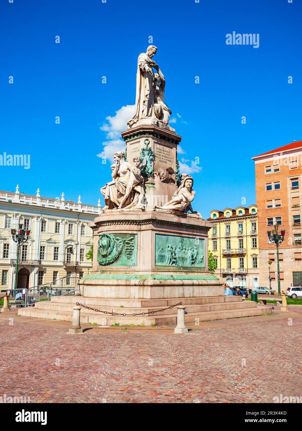 Piazza Carlo Emanuele II is a city square in Turin, Piedmont region of ...